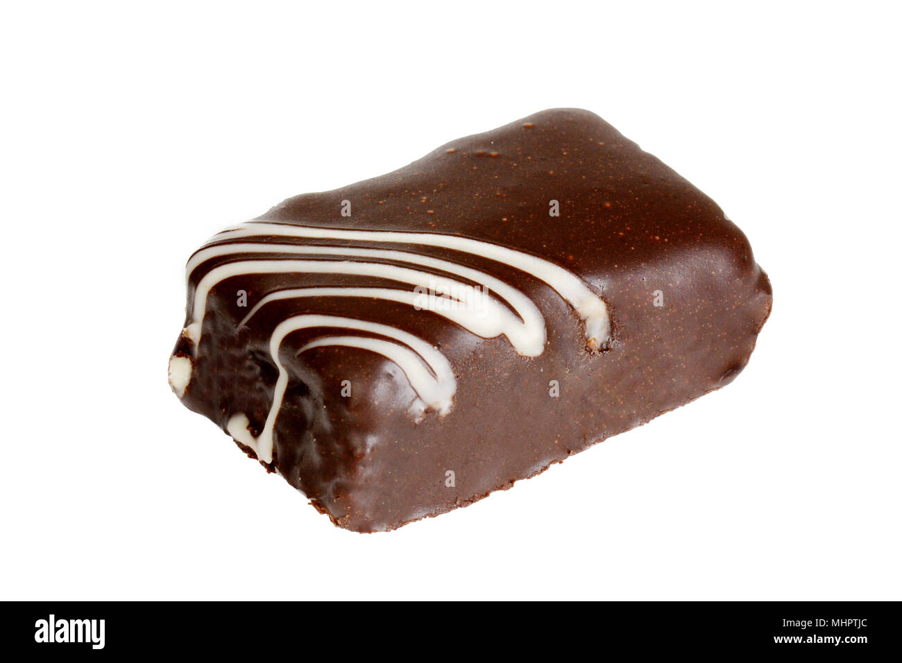 Chocolate cake cube, chocolate bar Stock Photo - Alamy