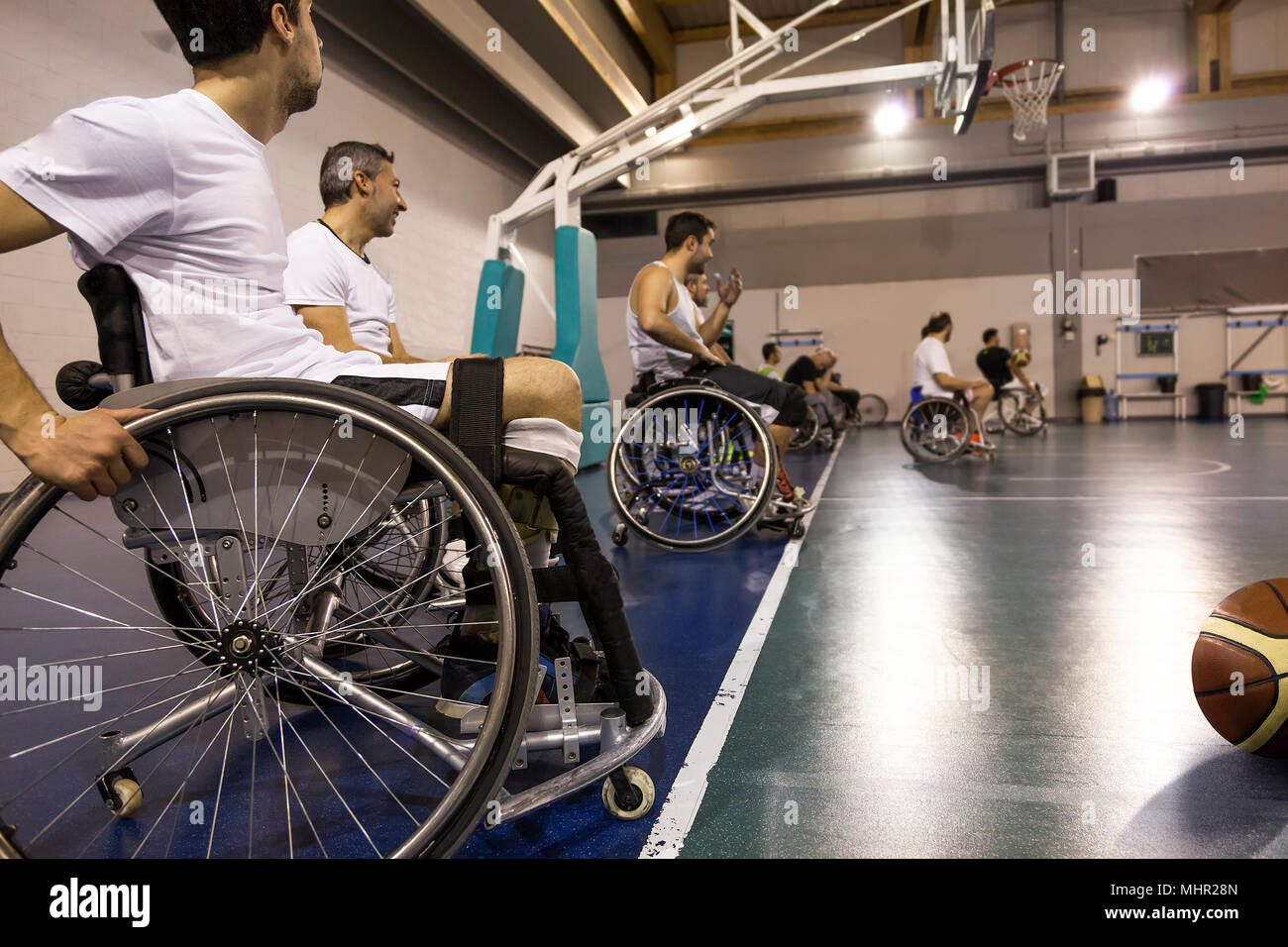 Disabled Basketball Game Disability High Resolution Stock Photography ...