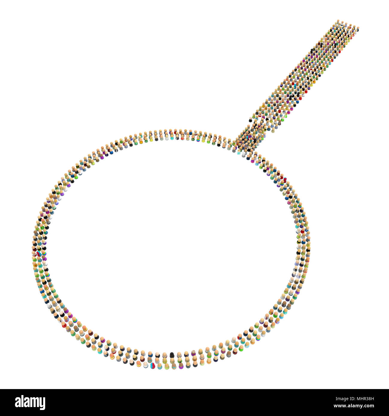 Look at the crowd Cut Out Stock Images & Pictures - Alamy