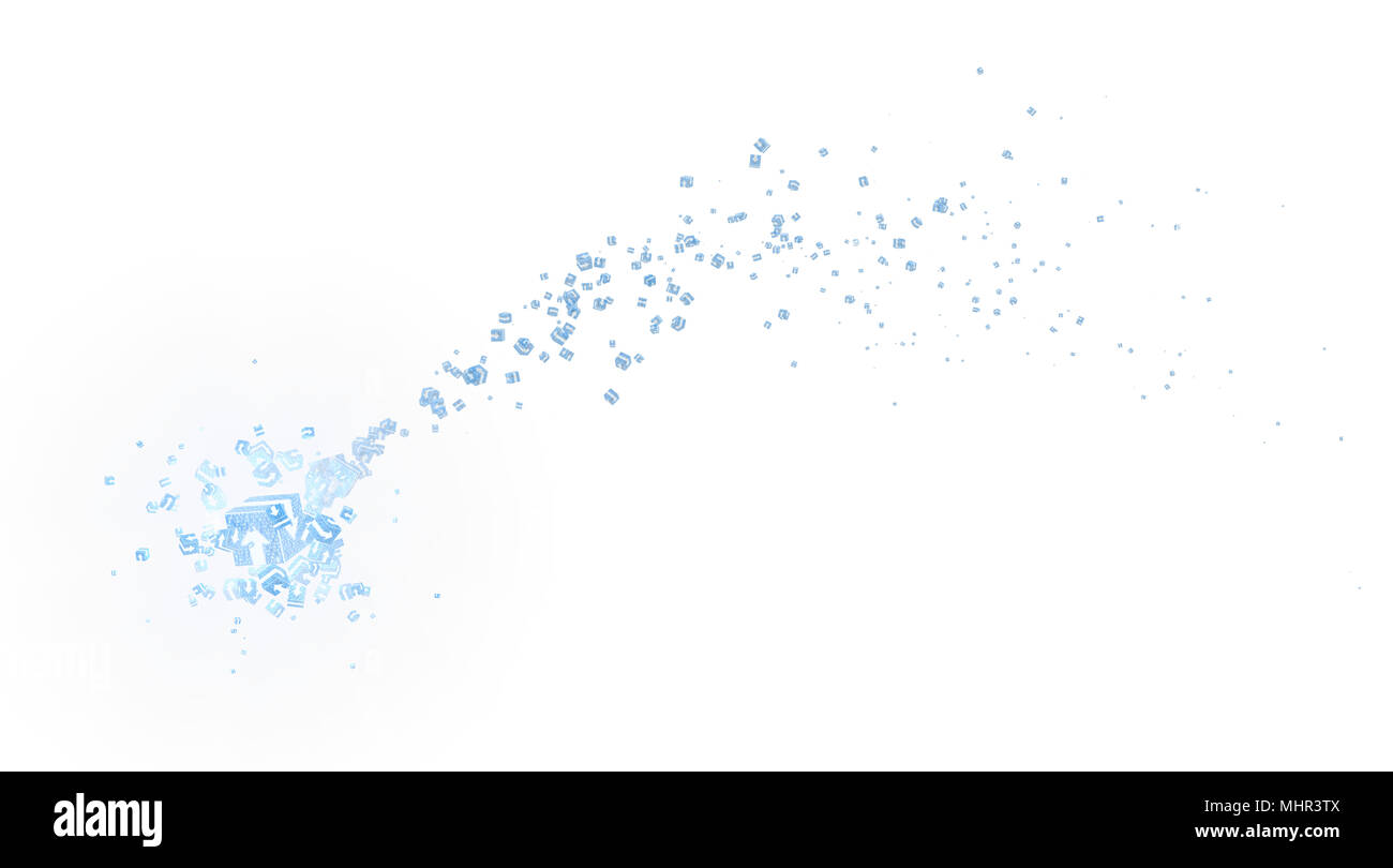 Abstract data symbols hi-res stock photography and images - Alamy