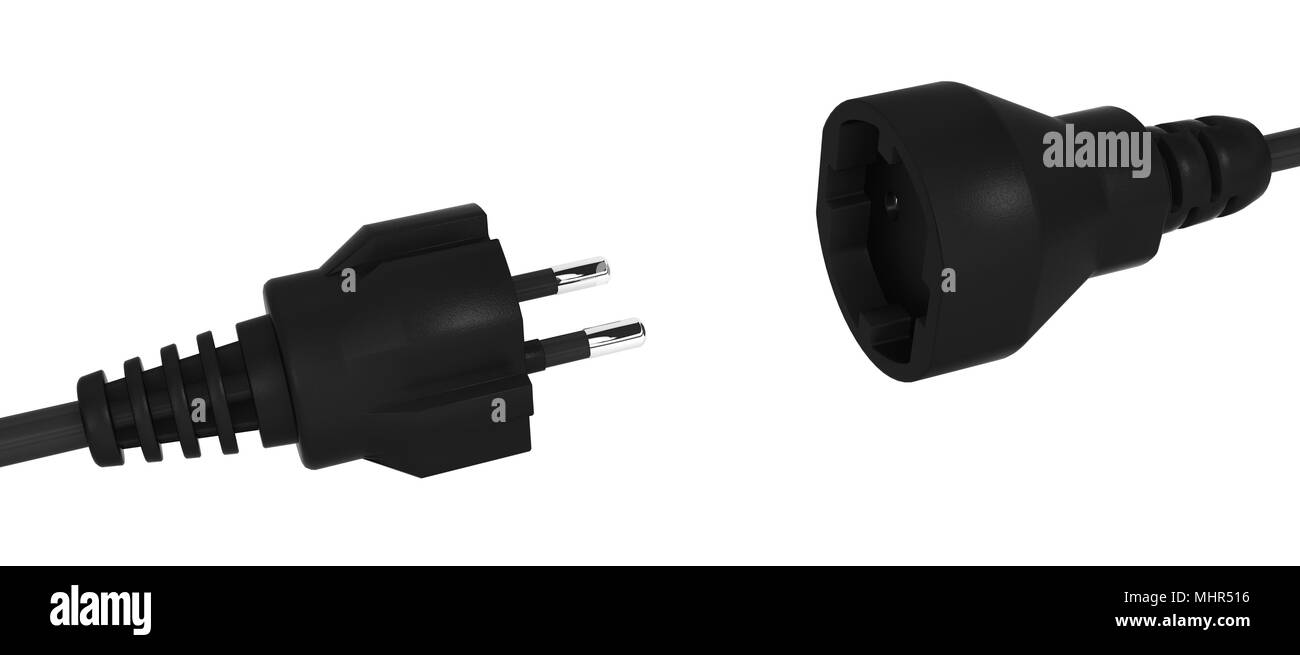 Electric wire Black and White Stock Photos & Images - Alamy