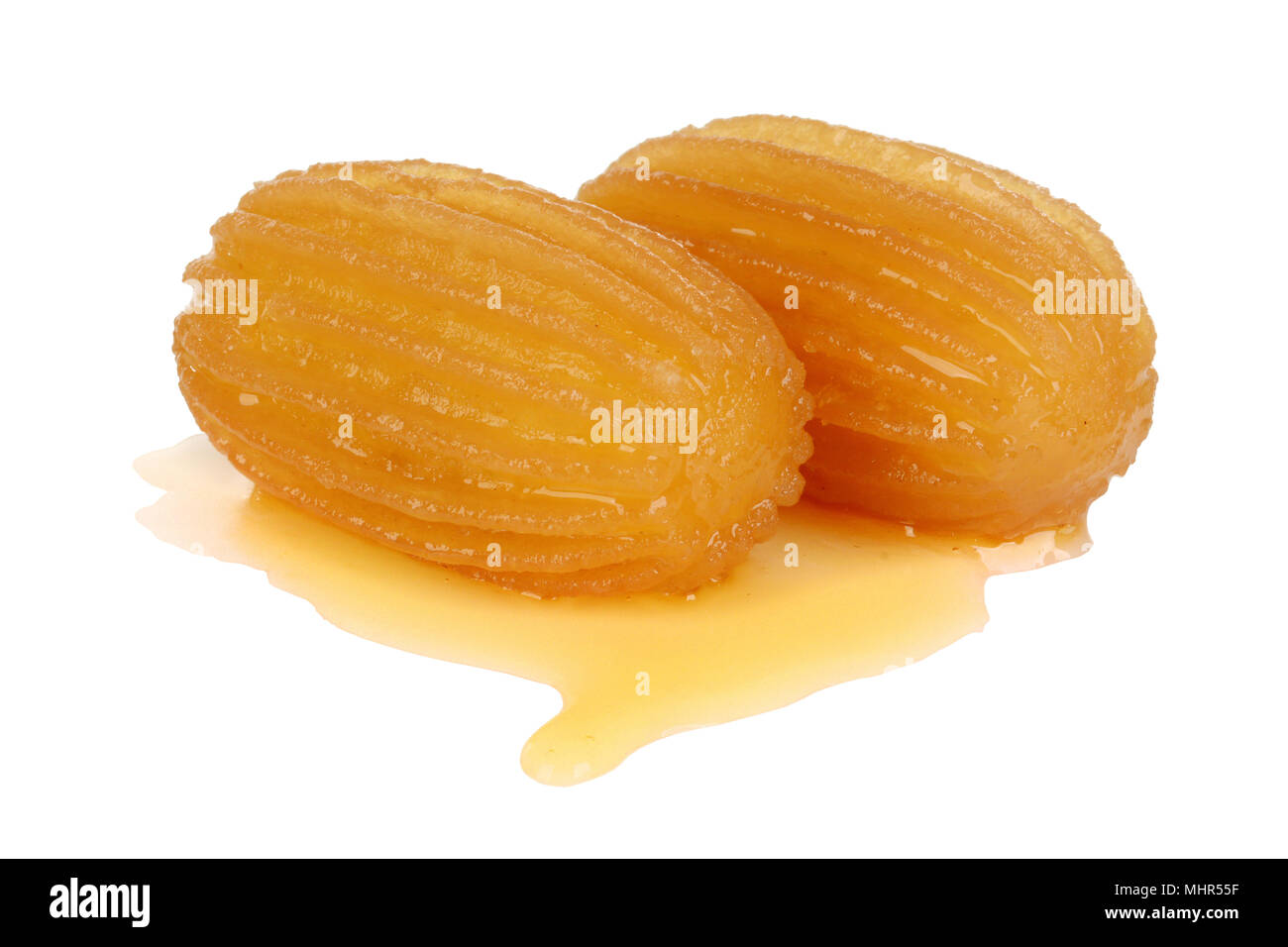 Traditional Turkish dessert tulumba Stock Photo - Alamy