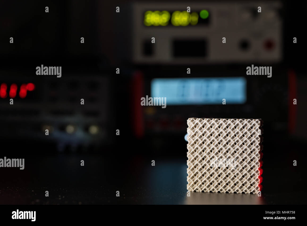 example of metamaterials in physics laboratory Stock Photo - Alamy