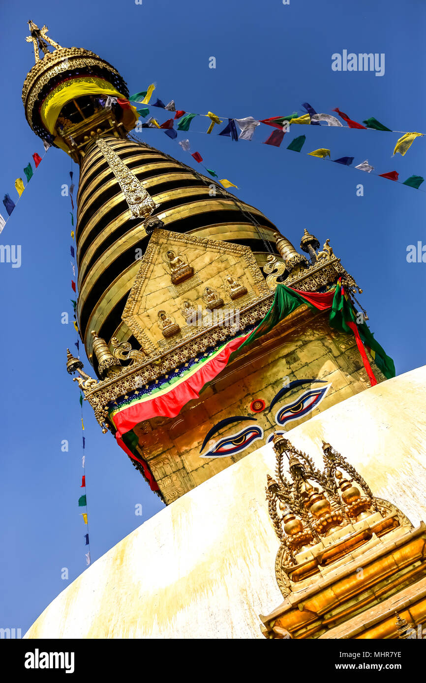 Nepal boudhanath landscape hi-res stock photography and images - Alamy