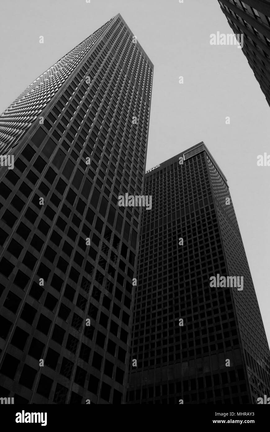 Black And White buildings Stock Photo - Alamy