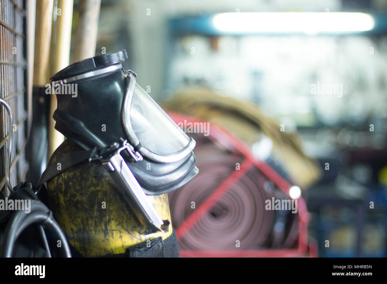 Fire station firefighter training equipment protective uniform used by ...