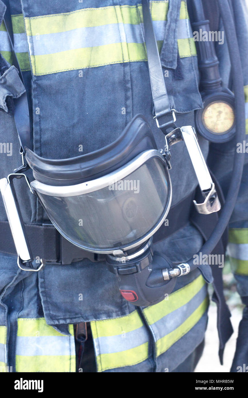 Fire station firefighter training equipment protective uniform used by ...