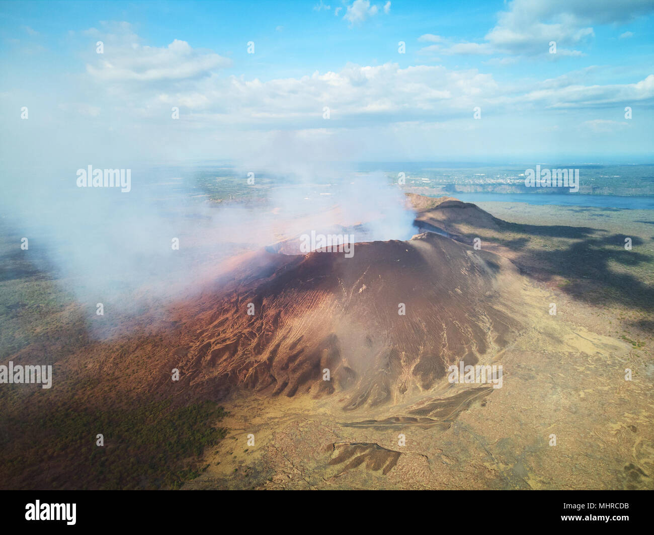 Aerial volcano hi-res stock photography and images - Alamy