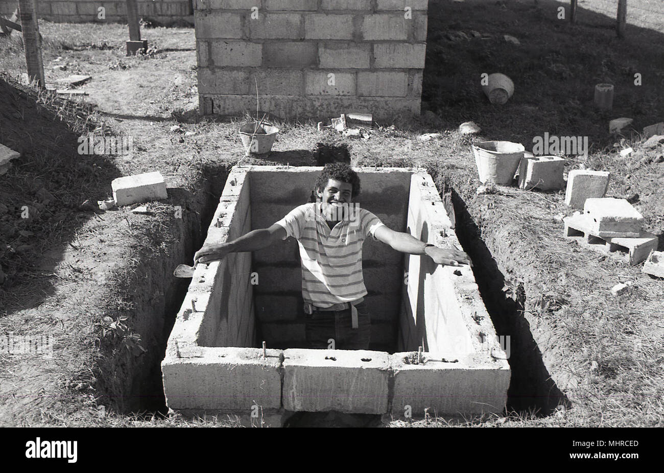Black and white photo of people going about daily life in Costa Rica ...