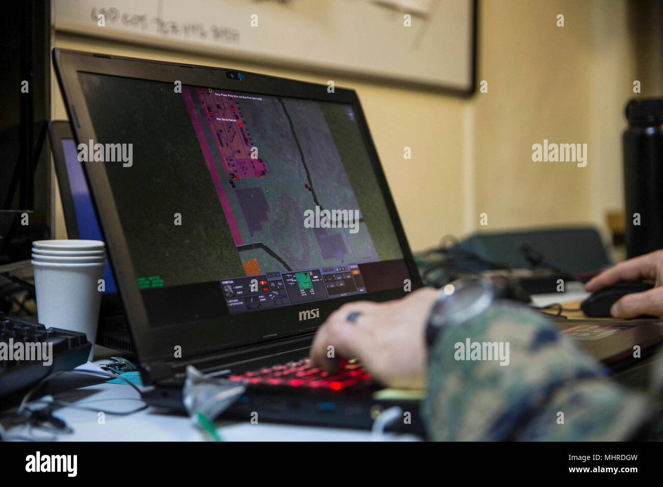 MEDITERRANEAN SEA (March 3, 2018) U.S. Marine Capt. Jared W. Streeter ...