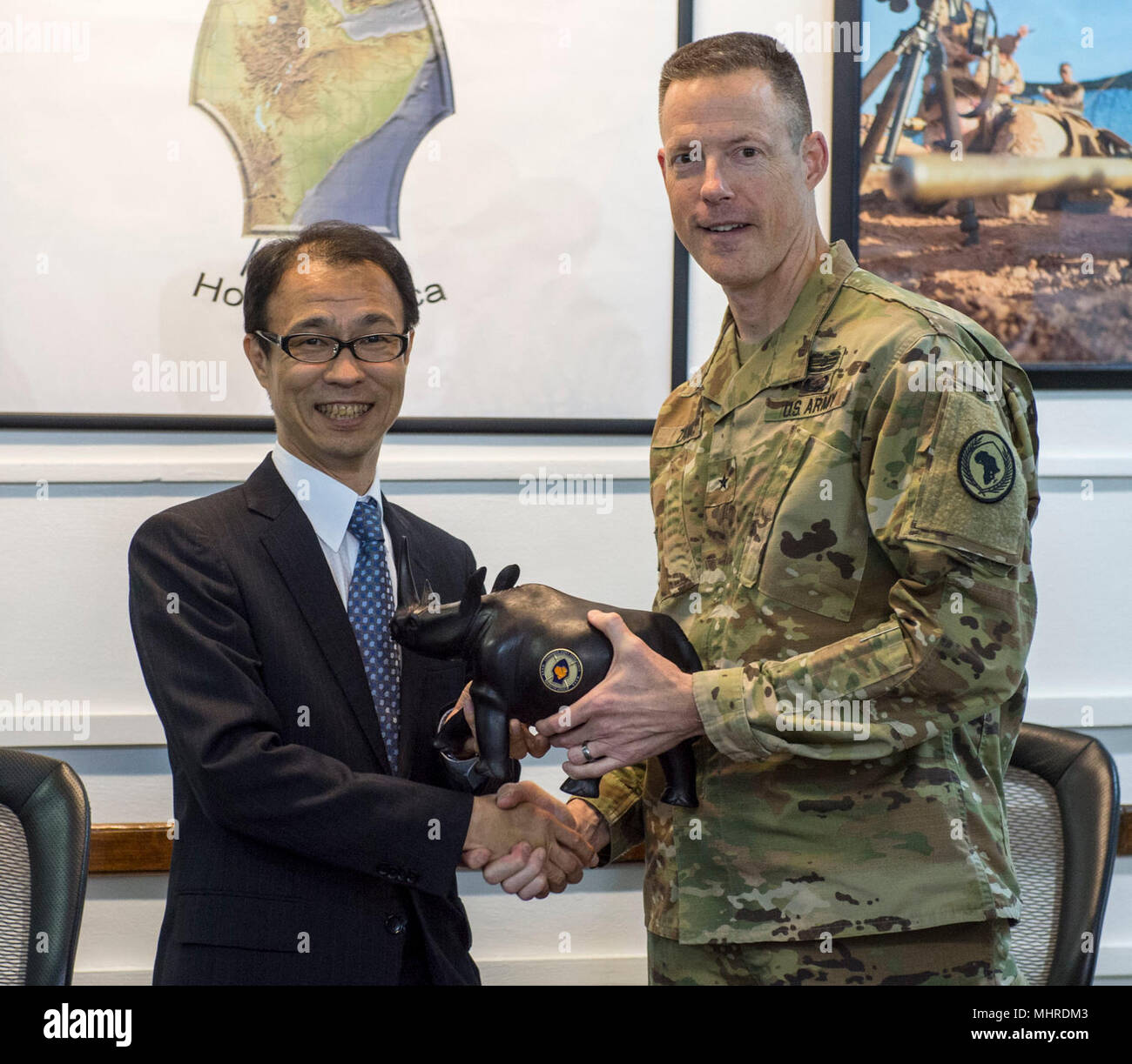 U.S. Army Brig. Gen. William Zana, Combined Joint Task Force - Horn of ...