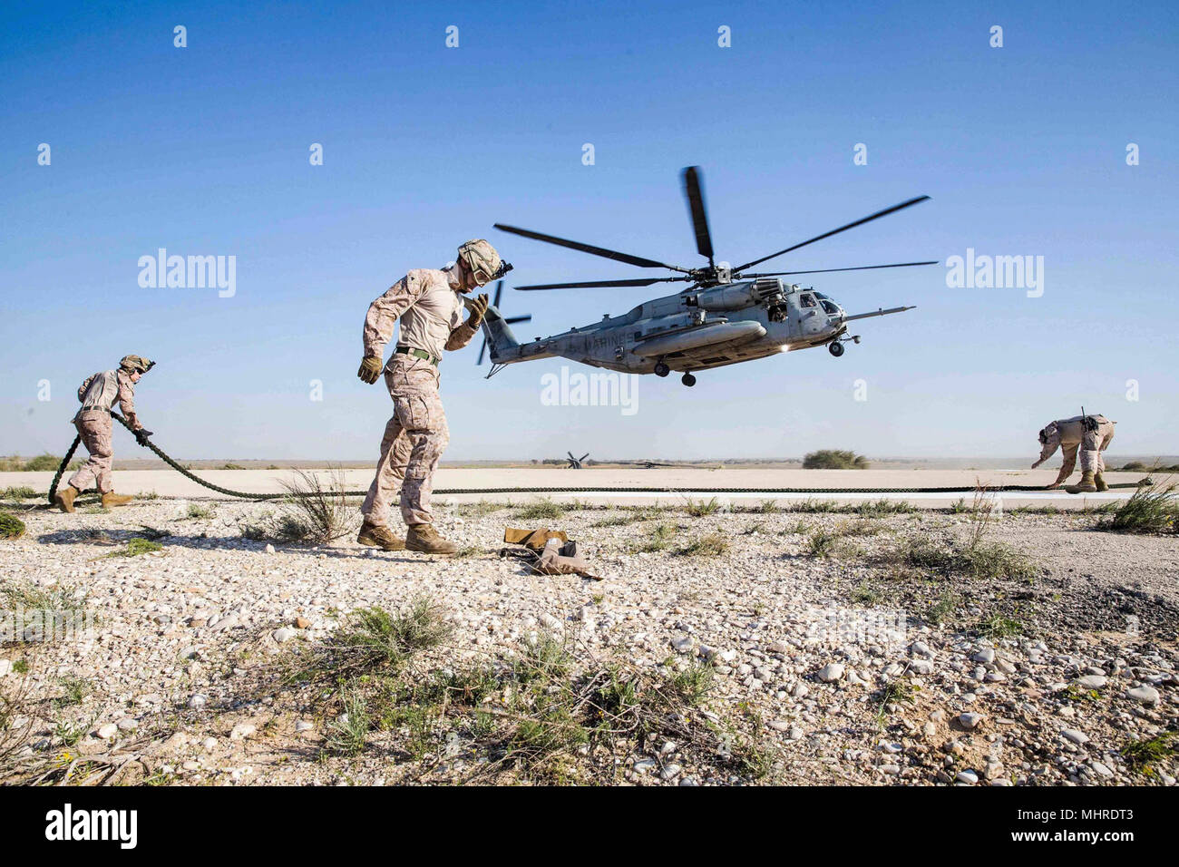 ISRAEL (March 12, 2018) U.S. Marines assigned to the Tactical Recovery ...