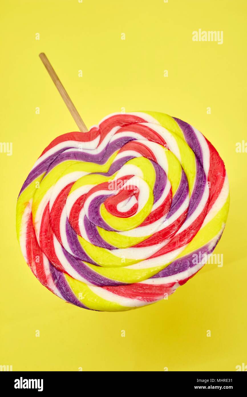 A studio photo of a lollipop Stock Photo - Alamy