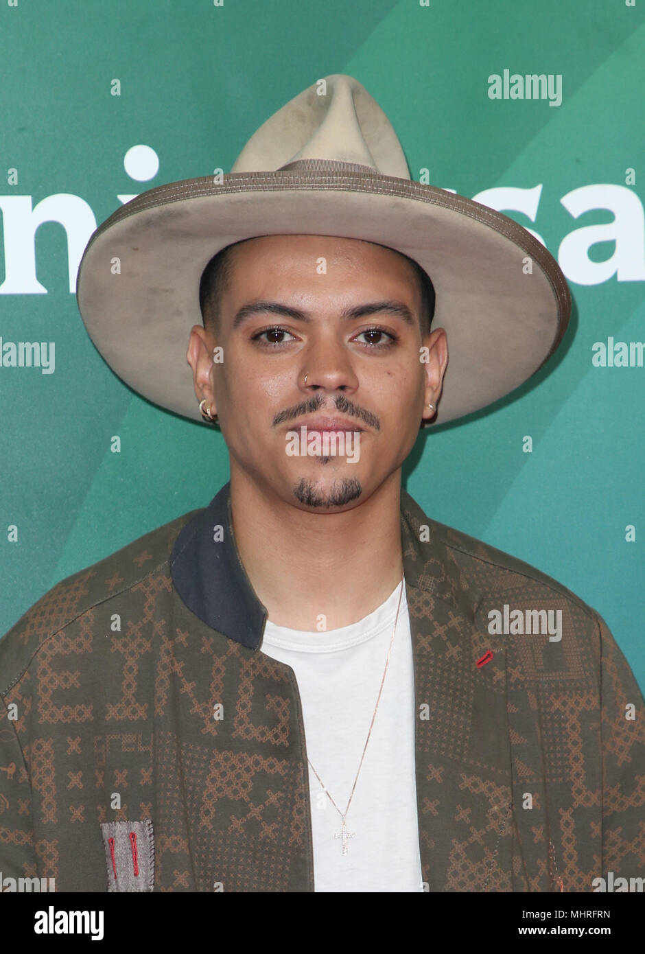 Universal City, Ca. 2nd May, 2018. Evan Ross at the 2018 NBCUniversal ...