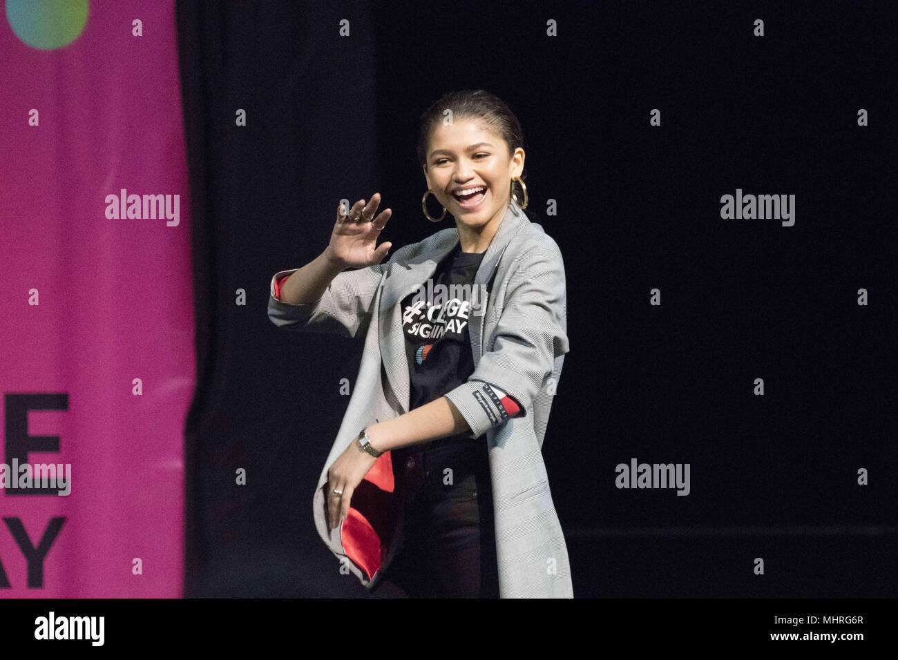 Philadelphia, Pennsylvania, USA. 2nd May, 2018. Actress, ZENDAYA, at ...