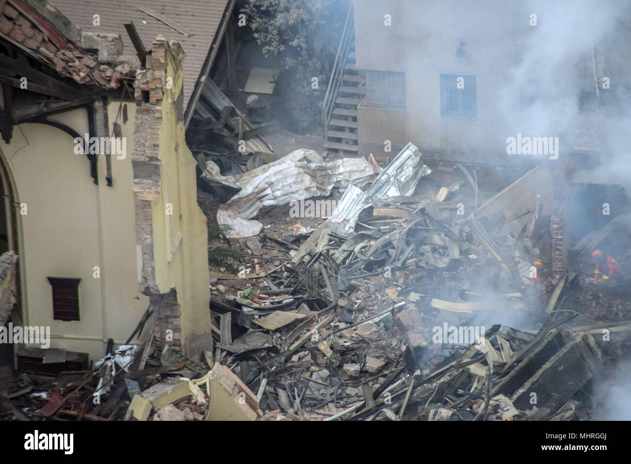 Old brazil building on fire hi-res stock photography and images - Alamy