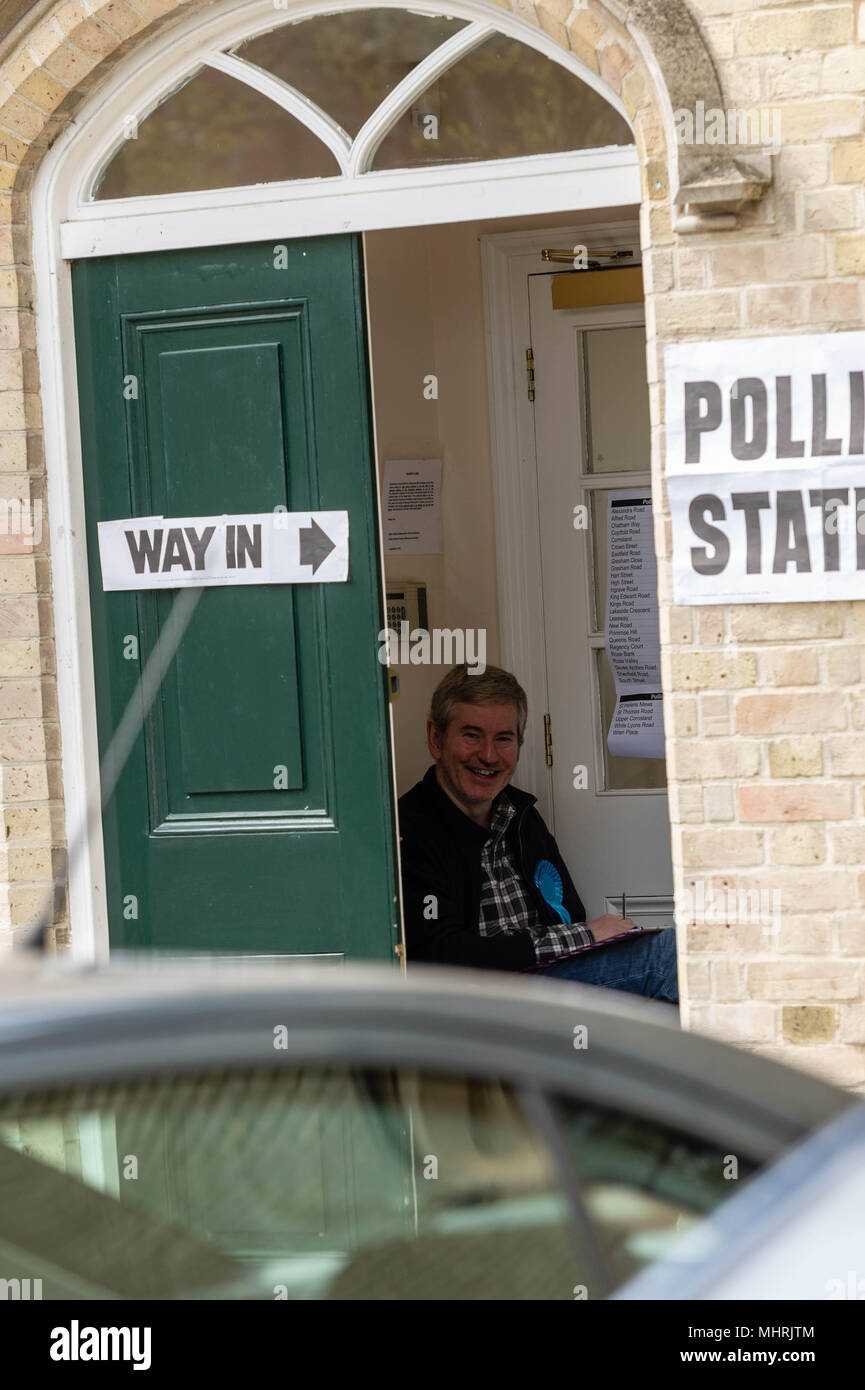 Polling station at brentwood cathedral hi-res stock photography and ...