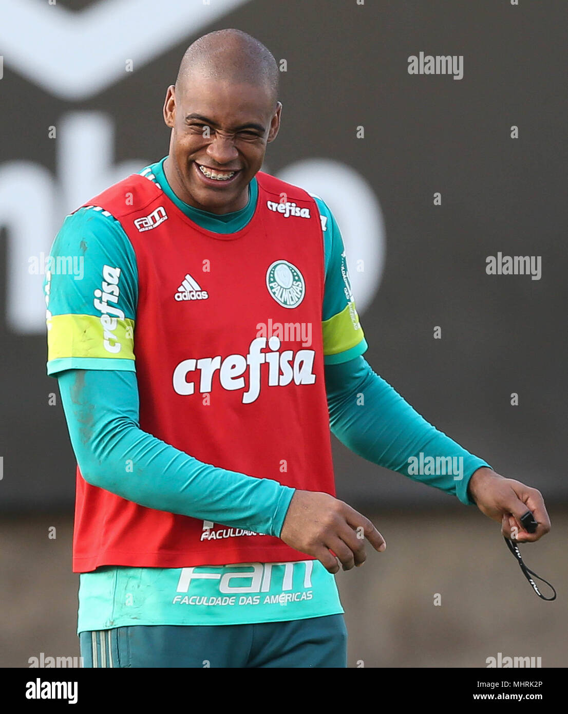 Lima, Peru. 02nd May, 2018. Goalkeeper Jailson, from SE Palmeiras ...