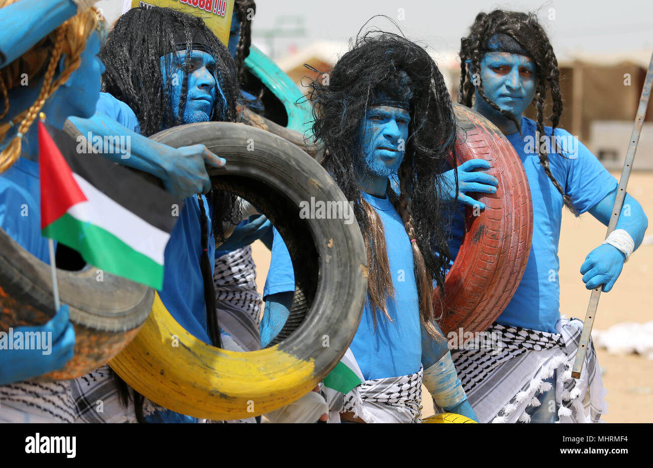 Khan Younis, Gaza Strip, Palestinian Territory. 3rd May, 2018 ...