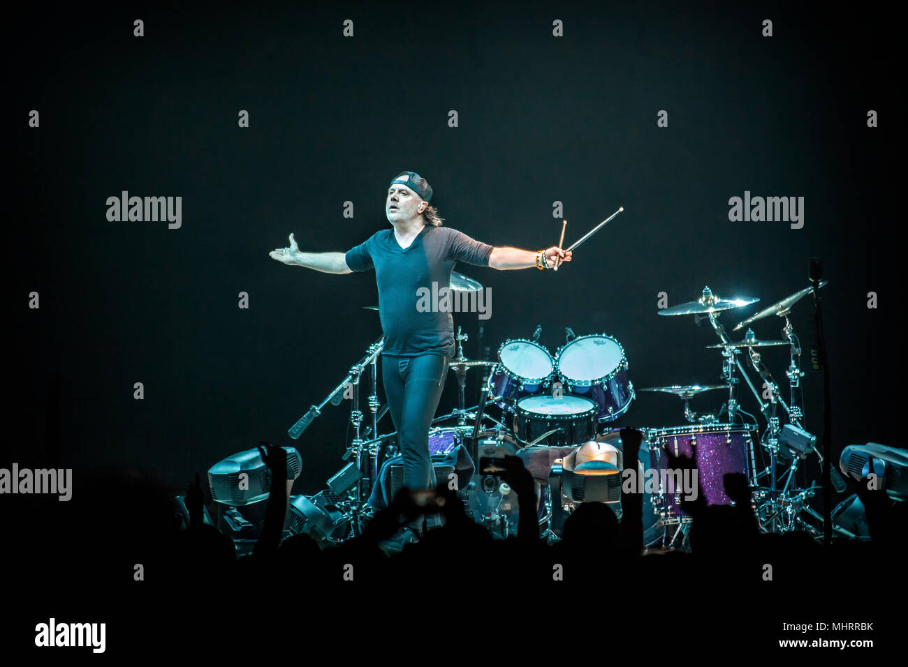 Lars ulrich metallica hi-res stock photography and images - Alamy