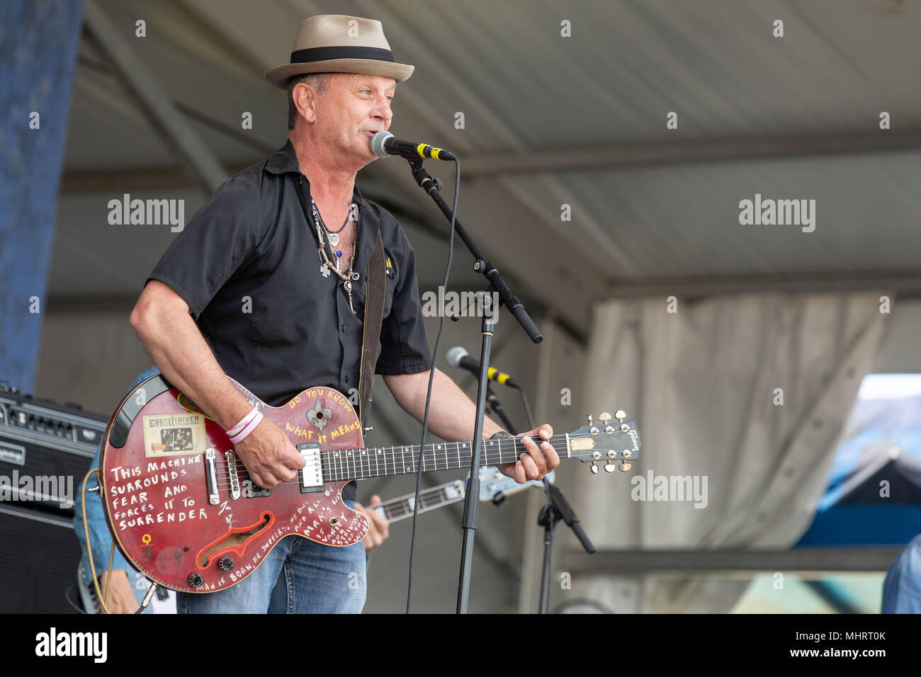New Orleans, Louisiana, USA. 3rd May, 2018. PAUL SANCHEZ of Paul ...