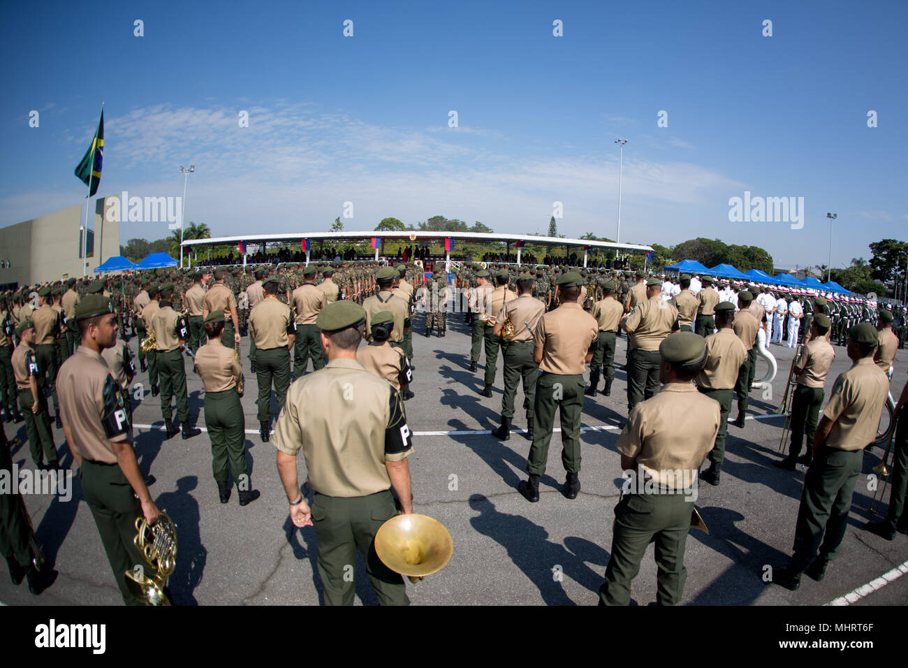 Sao Paulo, Sao Paulo, Brazil. 3rd May, 2018. Army commander exchange ...