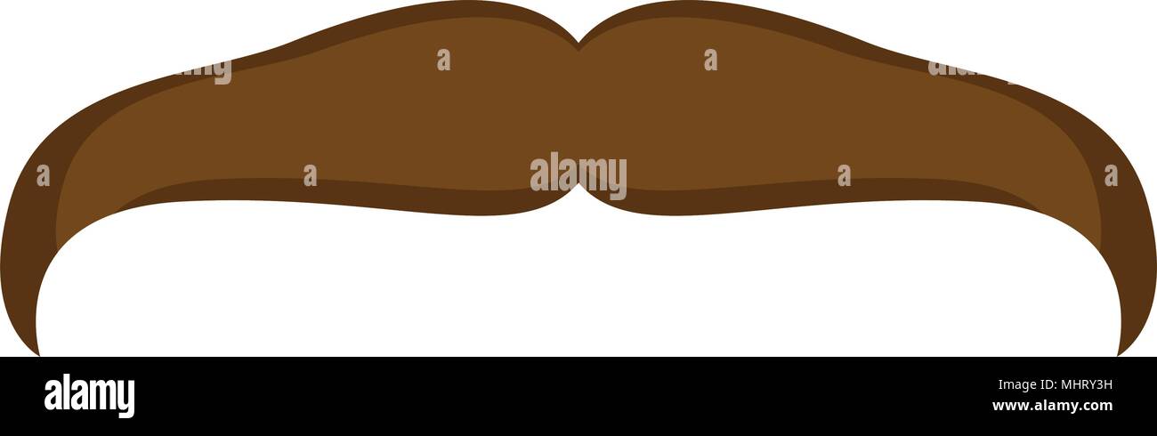 Isolated mustache icon Stock Vector Image & Art - Alamy