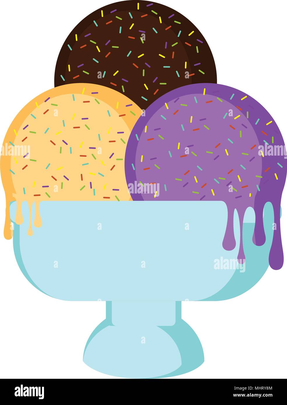 Sundae icon hi-res stock photography and images - Alamy
