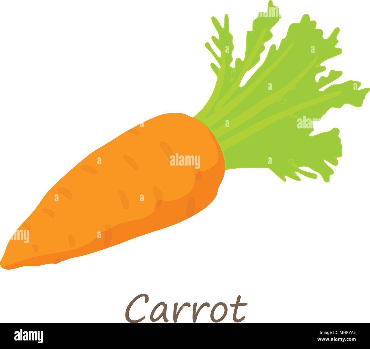 Carrot icon, isometric style Stock Vector Image & Art - Alamy