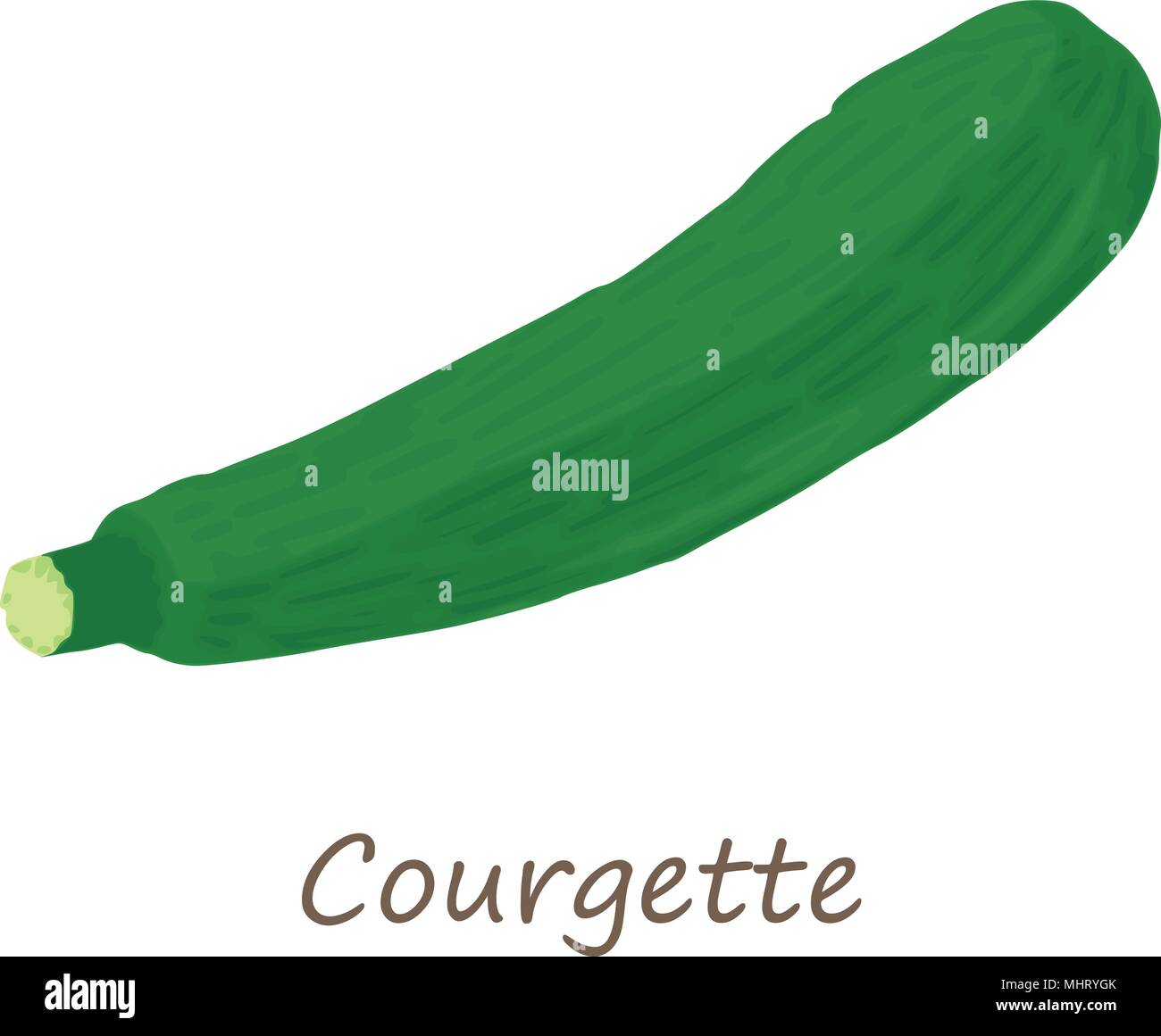 Courgette 3d hi-res stock photography and images - Alamy