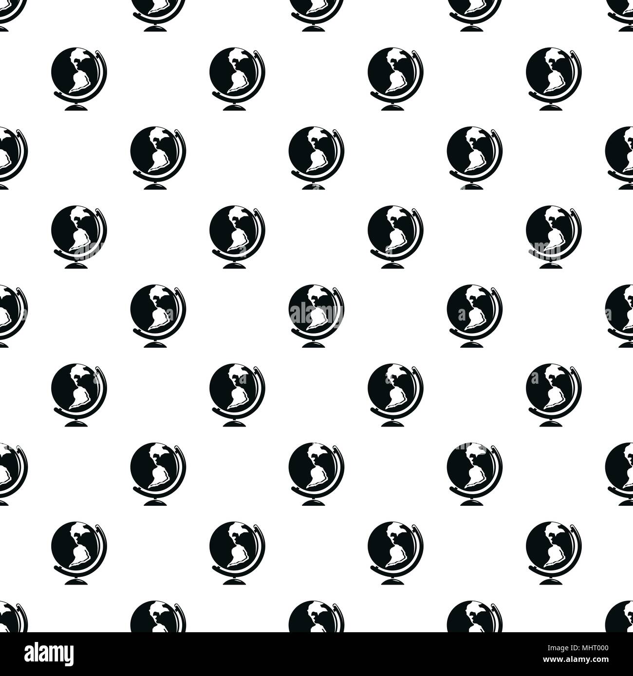 Globe pattern vector seamless Stock Vector Image & Art - Alamy