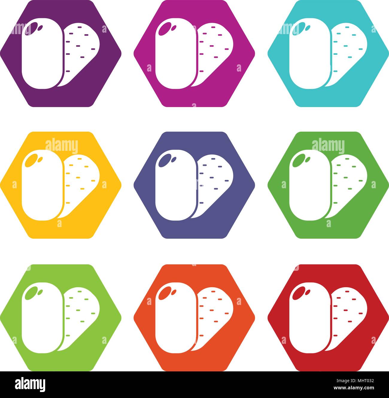 Soap icons set 9 vector Stock Vector Image & Art - Alamy