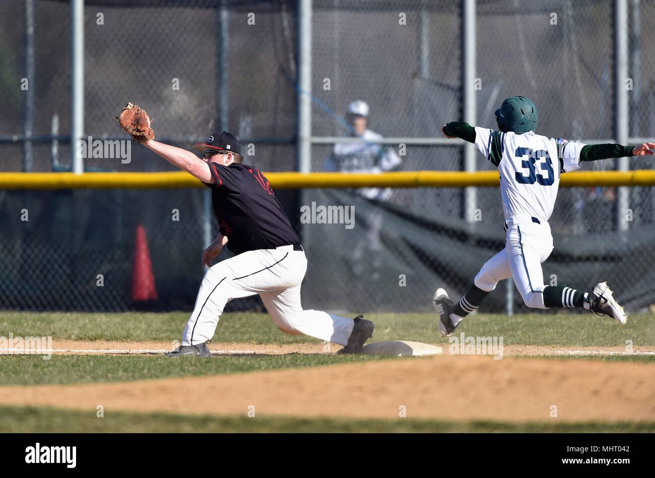 First base bag hi-res stock photography and images - Alamy