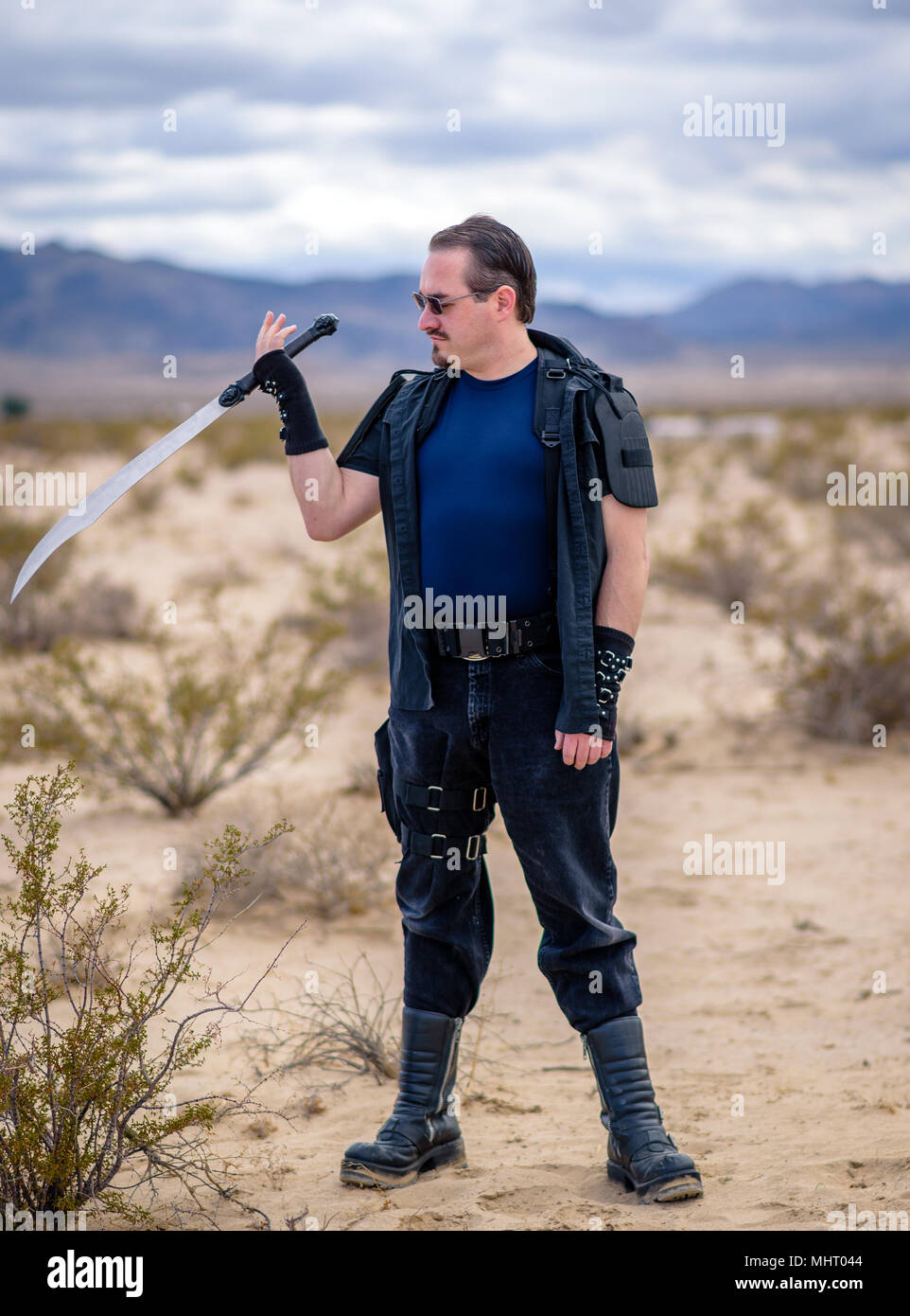 In a post-apocalyptic desert wasteland, a Queen of the Apocalypse leads ...