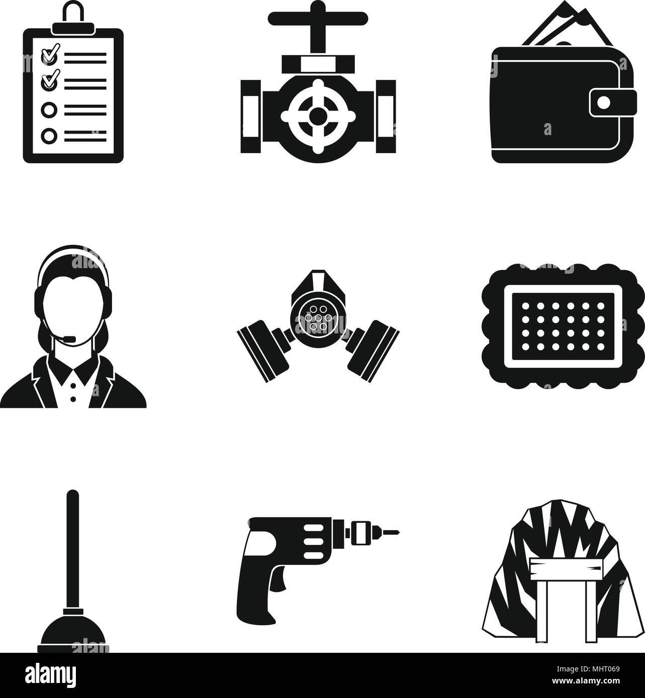 Promotion icons set, simple style Stock Vector Image & Art - Alamy