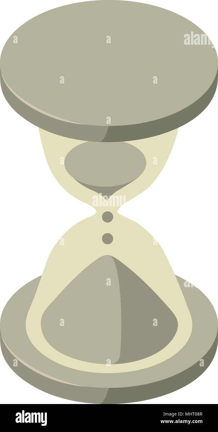 Loading hourglass cursor icon, isometric style Stock Vector Image & Art ...