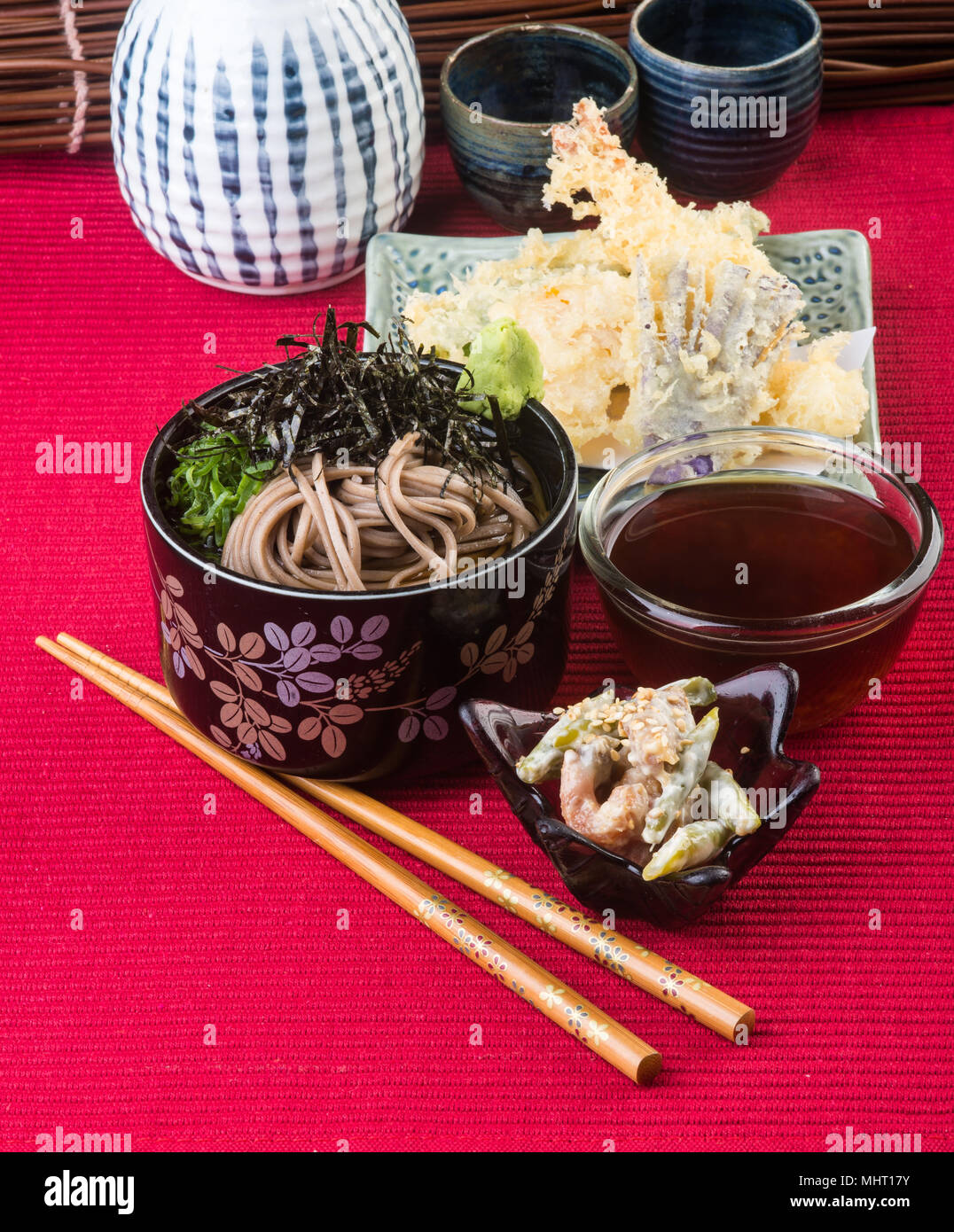 japanese cuisine. udon on background Stock Photo - Alamy
