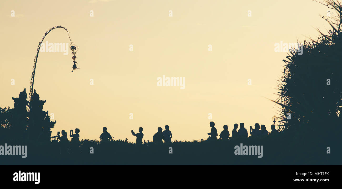 Flag of Balinese culture, Indonesia Stock Photo - Alamy