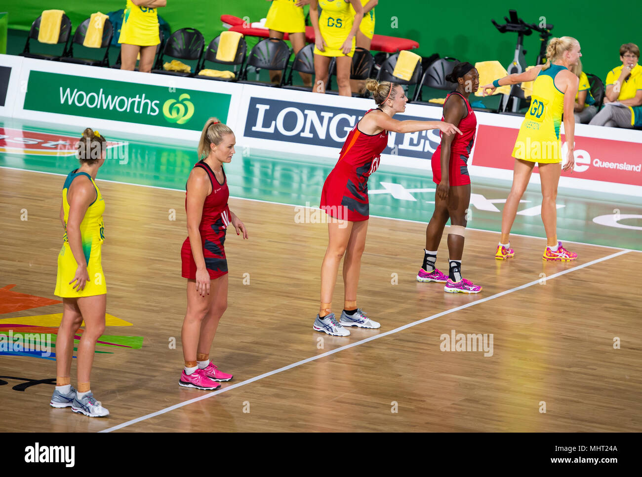 Australia v England Netball Gold Medal Match-Commonwealth Games 2018 ...