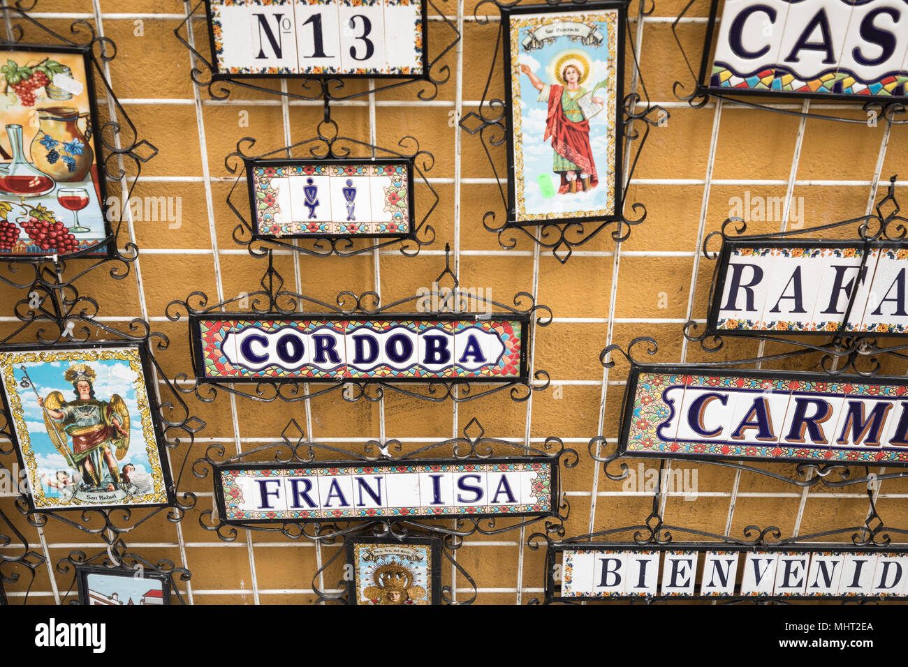 Ceramics signs hi-res stock photography and images - Alamy