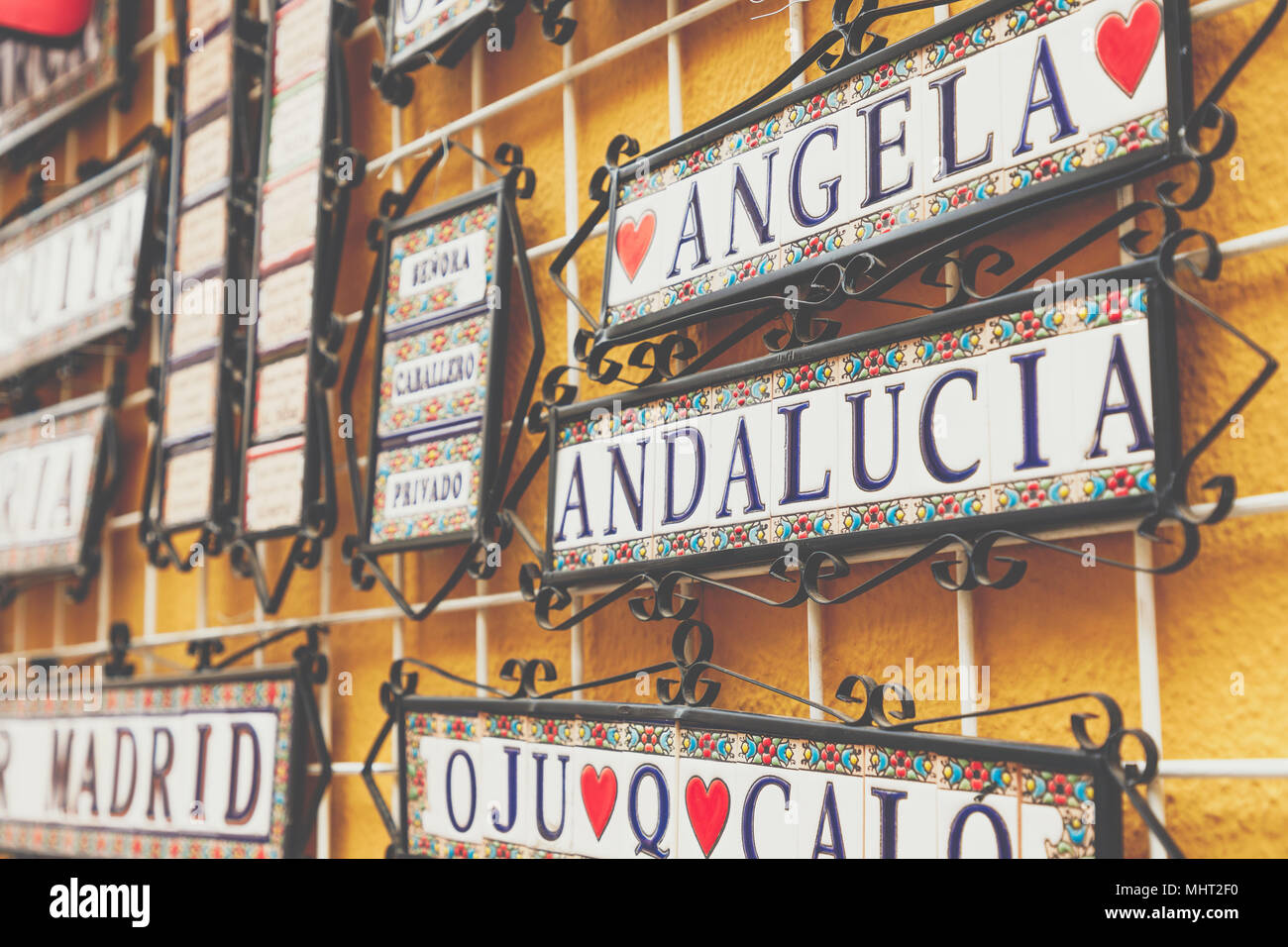 Ceramics signs hi-res stock photography and images - Alamy