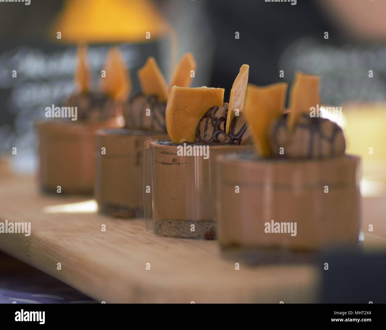 Chocolate puddings for sale at Deddington Farmer's Market, April 2017 ...