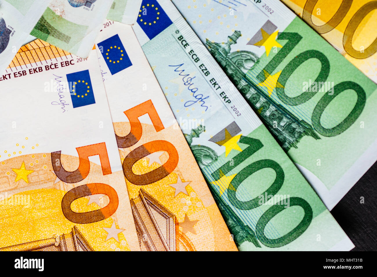 Euro Money. euro cash background. Euro Money Banknotes Stock Photo - Alamy
