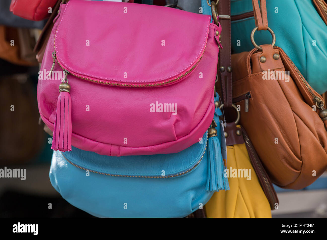 Stylish bags different accessories hi-res stock photography and images ...