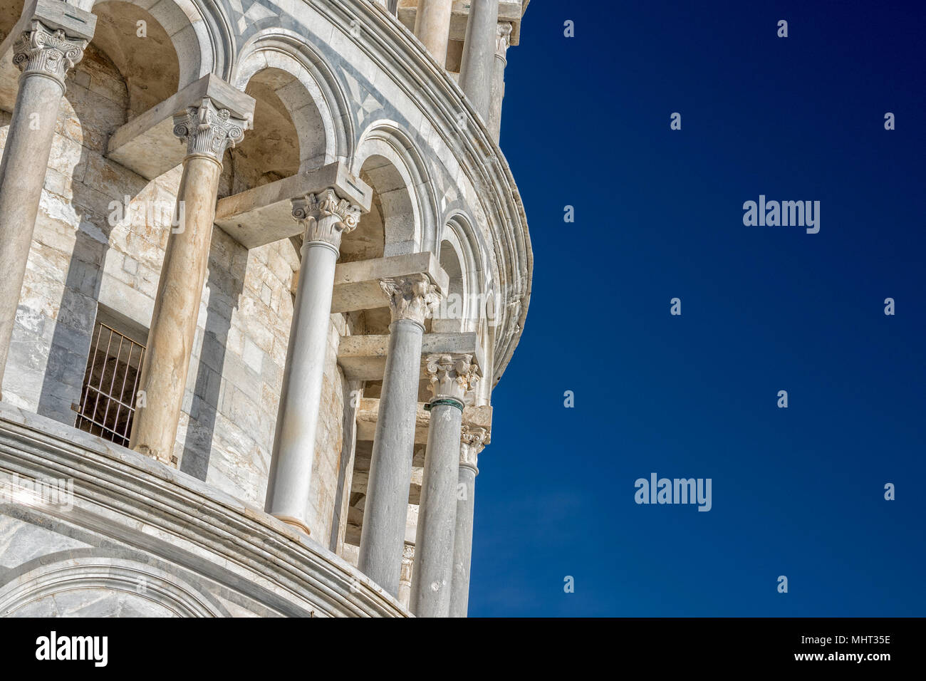 Pisa tower close up view hi-res stock photography and images - Alamy