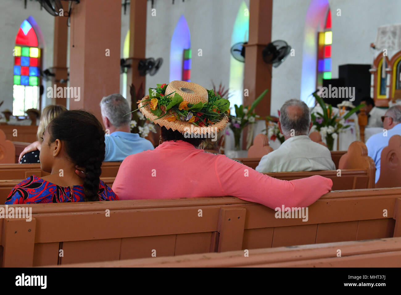 Aitutaki cook islands christianity hi-res stock photography and images ...