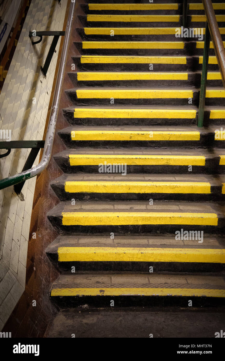 Tube stairs hi-res stock photography and images - Alamy