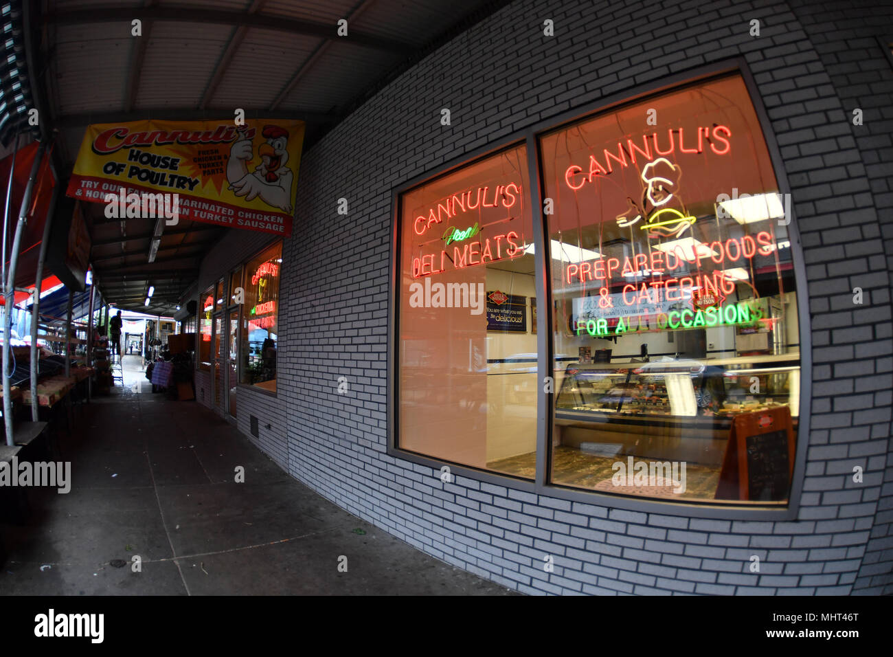 PHILADELPHIA, USA - APRIL 24 2017 - philadelphia little italy district ...