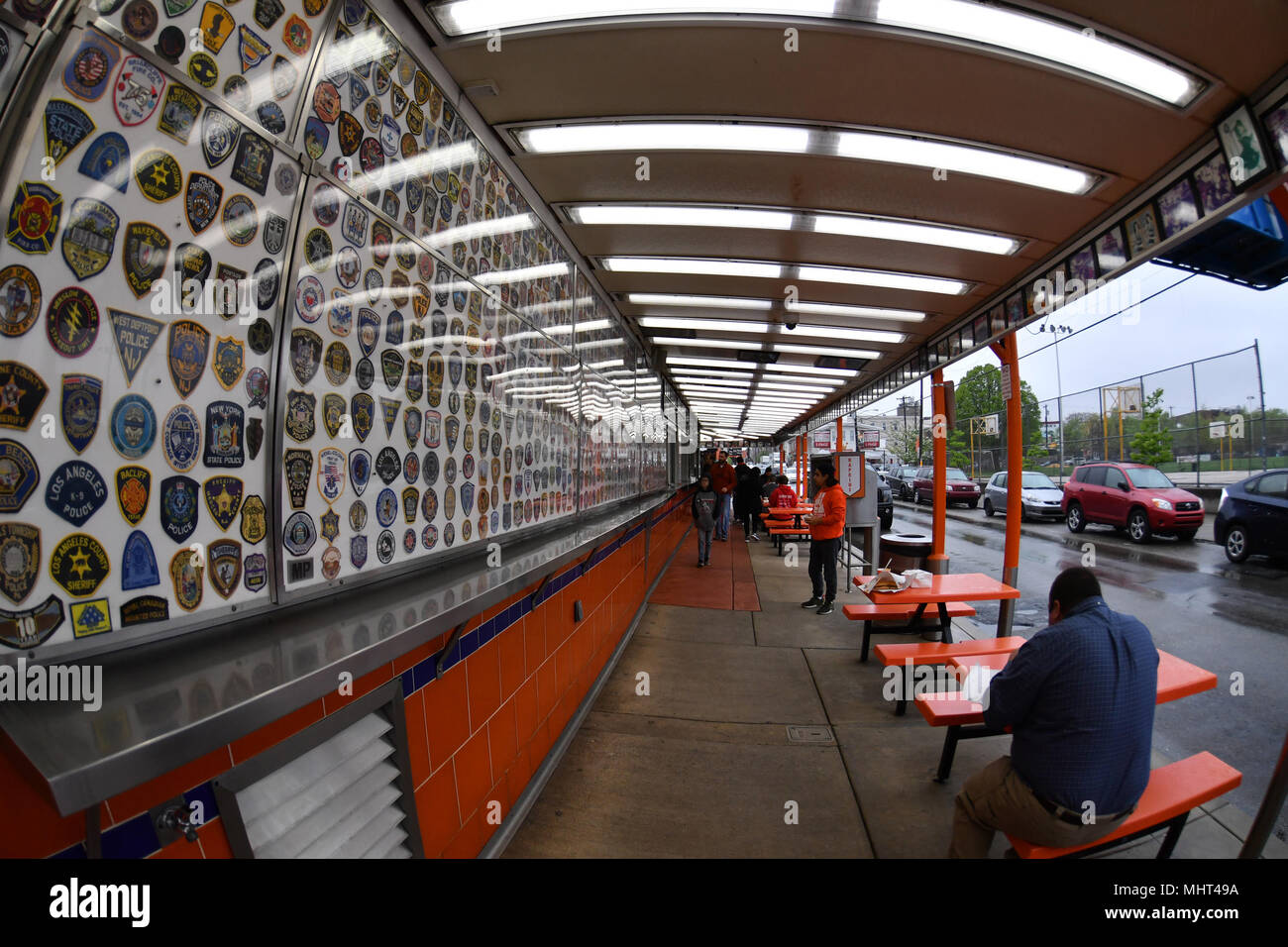 PHILADELPHIA, USA - APRIL 24 2017 - philadelphia little italy district ...
