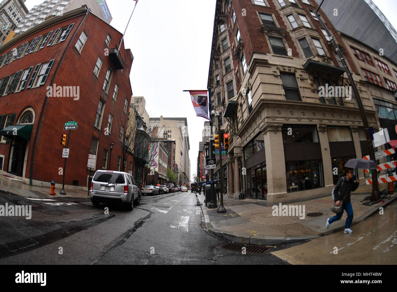PHILADELPHIA, USA - APRIL 24 2017 - philadelphia little italy district ...